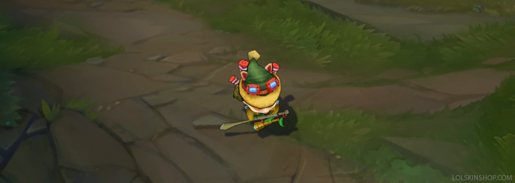 Happy Elf Teemo - League of Legends skin - LoL Skin