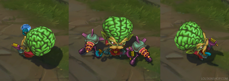 Alien Invader Heimerdinger - League of Legends skin - LoL Skin