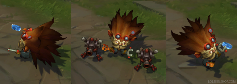 Blast Zone Heimerdinger - League of Legends skin - LoL Skin