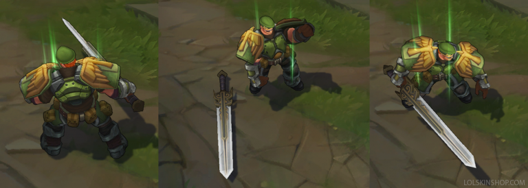 Commando Garen - League of Legends skin - LoL Skin