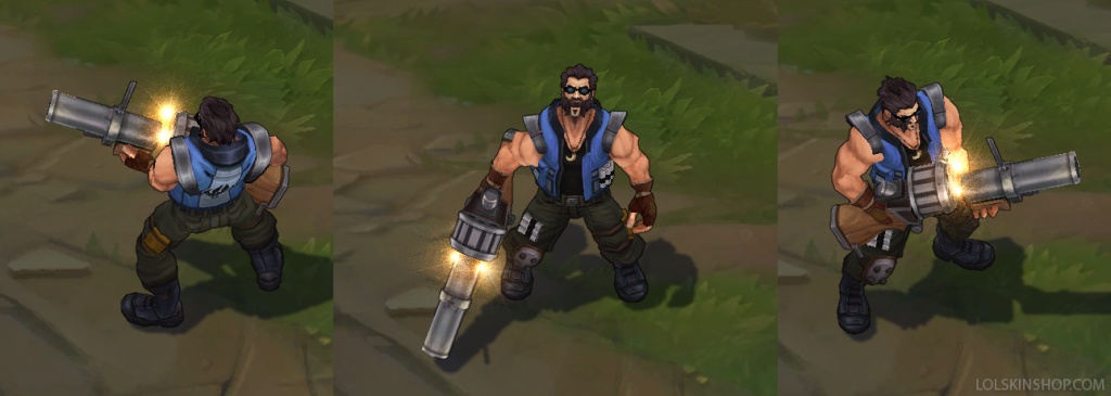 Hired Gun Graves - League of Legends skin - LoL Skin