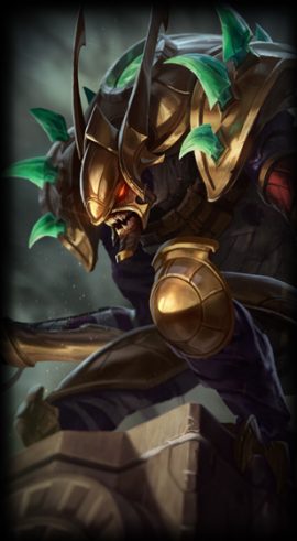 Guardian of the Sands Kha’Zix - League of Legends skin - LoL Skin