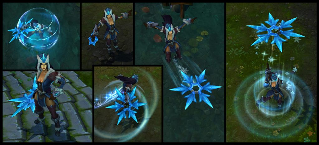 Snowstorm Sivir - League of Legends skin - LoL Skin