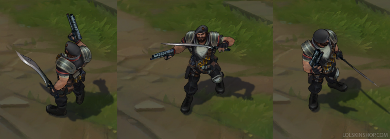 Special Forces Gangplank - League of Legends skin - LoL Skin