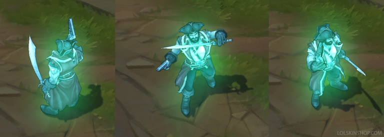 Spooky Gangplank - League of Legends skin - LoL Skin
