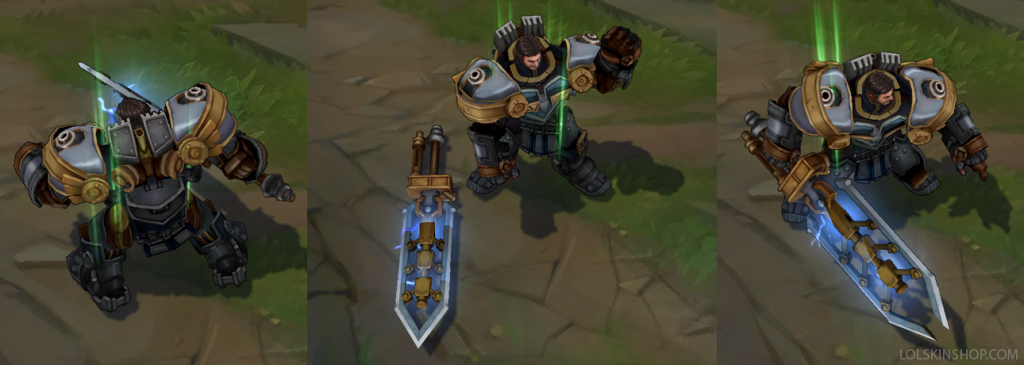 Steel Legion Garen - League of Legends skin - LoL Skin
