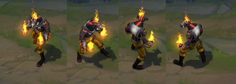 Apocalyptic Brand - League of Legends skin - LoL Skin