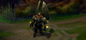 Commando Galio - League of Legends skin - LoL Skin