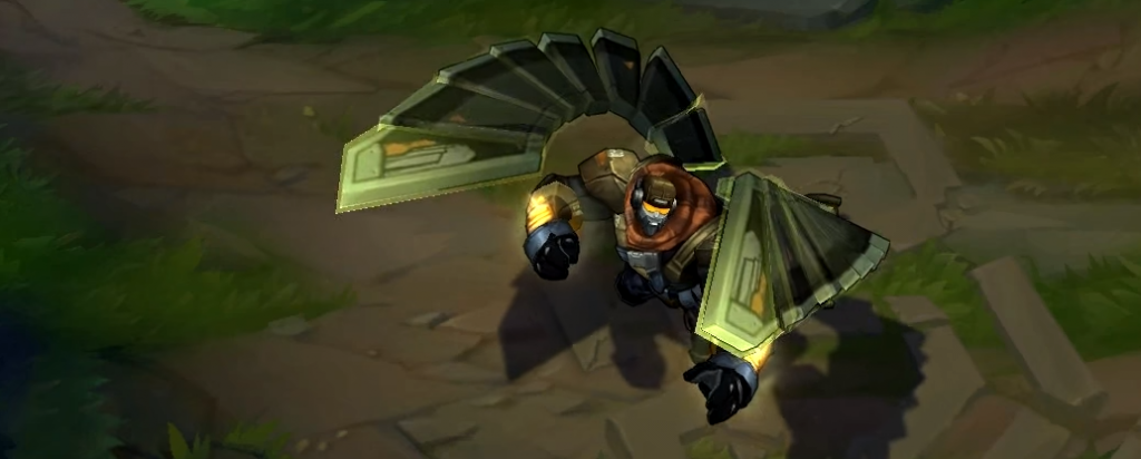 Commando Galio - League of Legends skin - LoL Skin