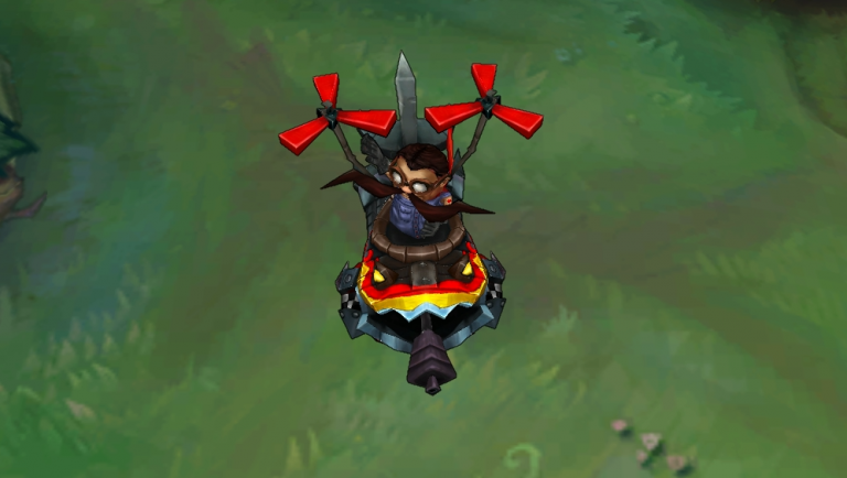 Hot Rod Corki - League of Legends skin - LoL Skin