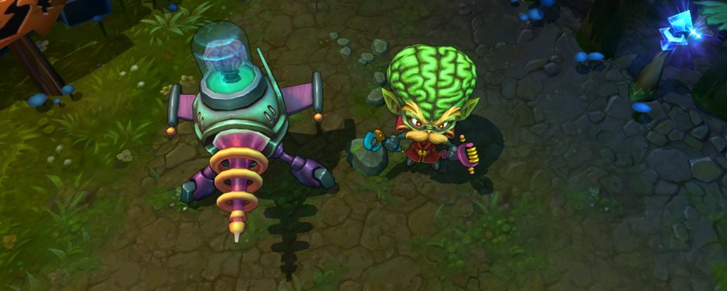 Alien Invader Heimerdinger - League of Legends skin - LoL Skin