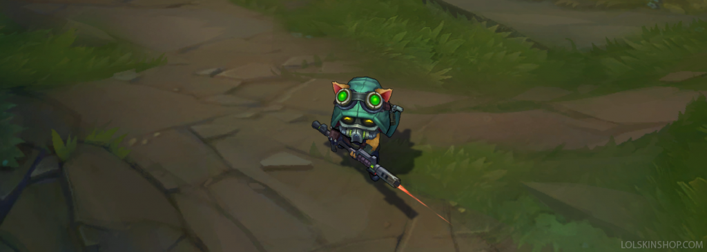 Omega Squad Teemo - League of Legends skin - LoL Skin