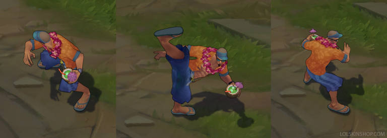 Pool Party Lee sin - League of Legends skin - LoL Skin