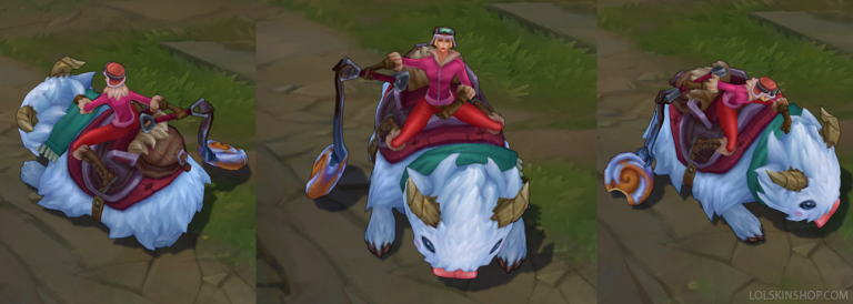 Poro Rider Sejuani - League of Legends skin - LoL Skin