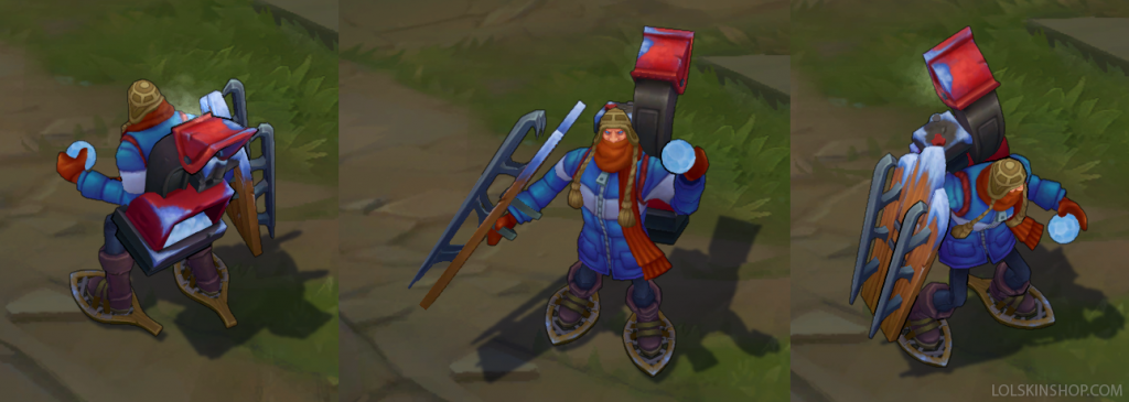 Snow Day Singed - League of Legends skin - LoL Skin