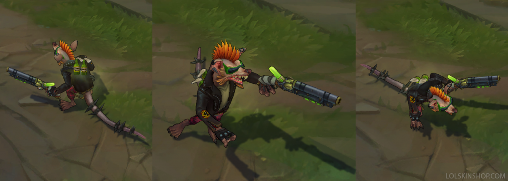 Vandal Twitch - League of Legends skin - LoL Skin