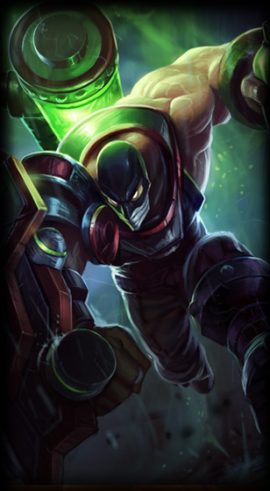 Augmented Singed - League of Legends skin - LoL Skin