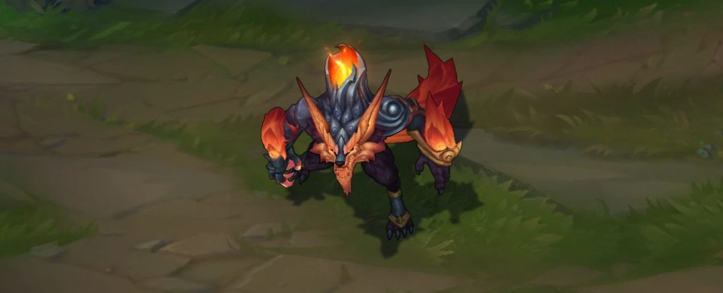 Firefang Warwick | League of Legends Skin | LoLSkinShop