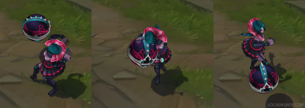 Gothic Orianna - League of Legends skin - LoL Skin