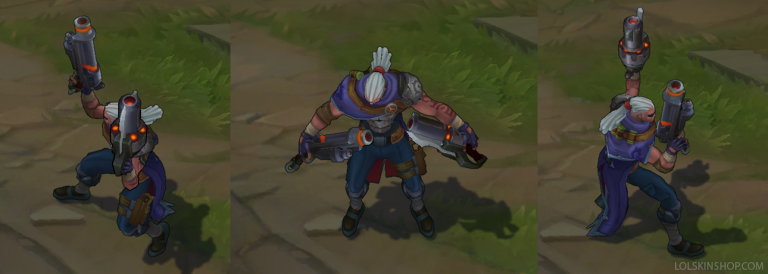 Hired Gun Lucian | League of Legends Skin | LoLSkinShop