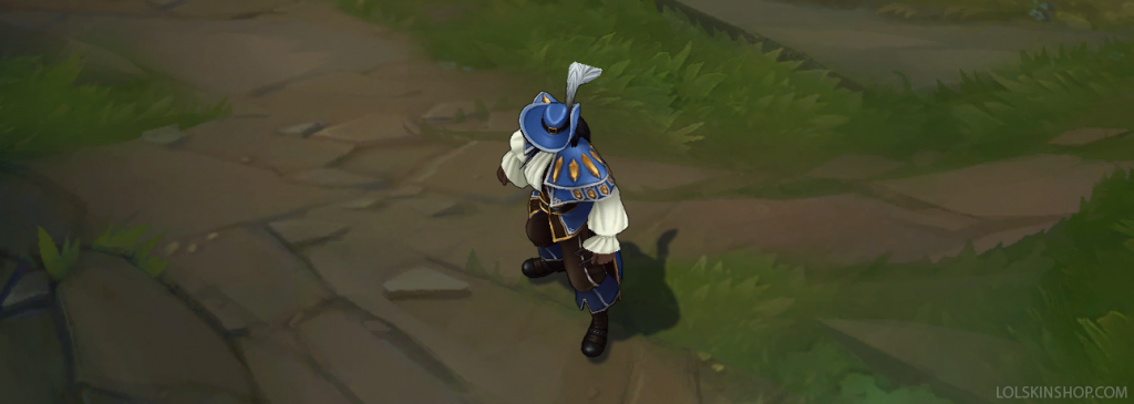 Musketeer Twisted Fate - League of Legends skin - LoL Skin