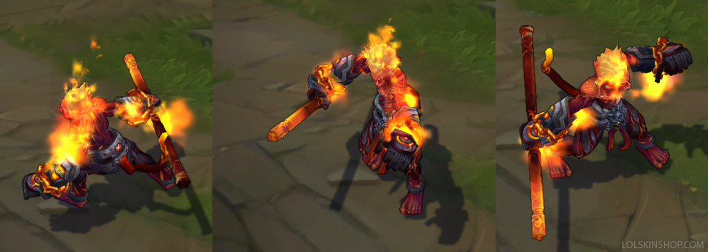 Volcanic Wukong | League of Legends Skin | LoLSkinShop