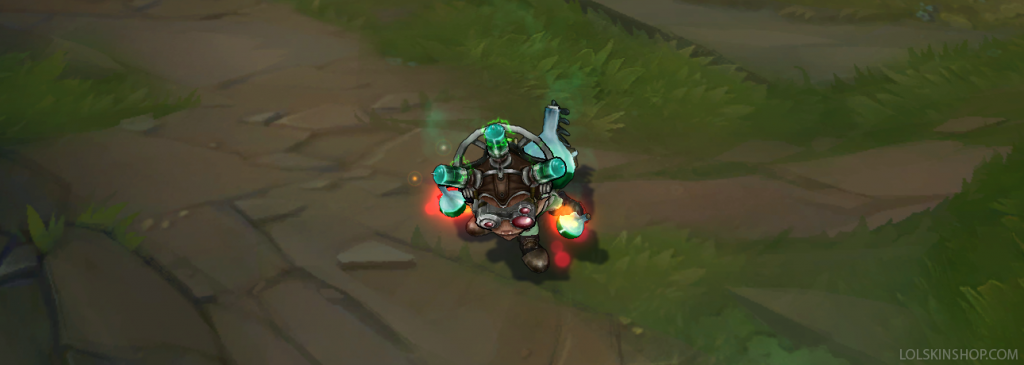 Mad Scientist Ziggs - League of Legends skin - LoL Skin