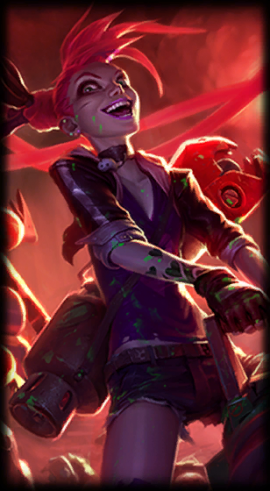 Jinx skins for League of legends - Complete LoL skin Database