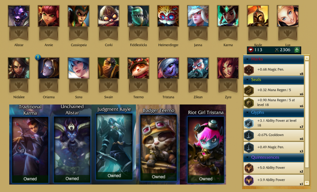 LoL account | Level 30 unranked LoL accounts