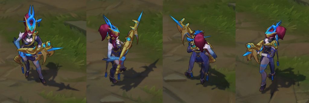 Lunar Wraith Caitlyn - League of Legends skin - LoL Skin