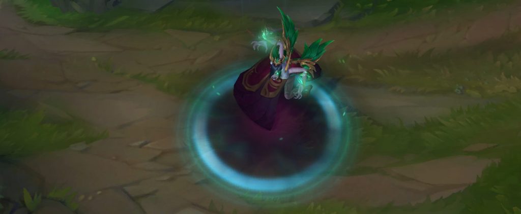Lunar Wraith Morgana - League of Legends skin - LoL Skin