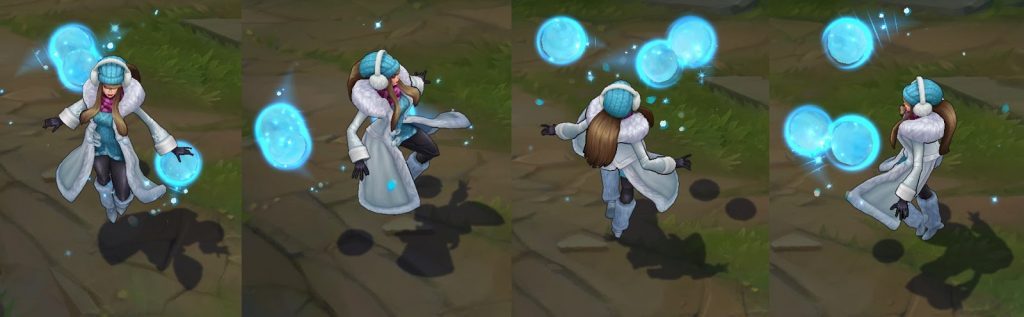 Snow Day Syndra - League of Legends skin - LoL Skin