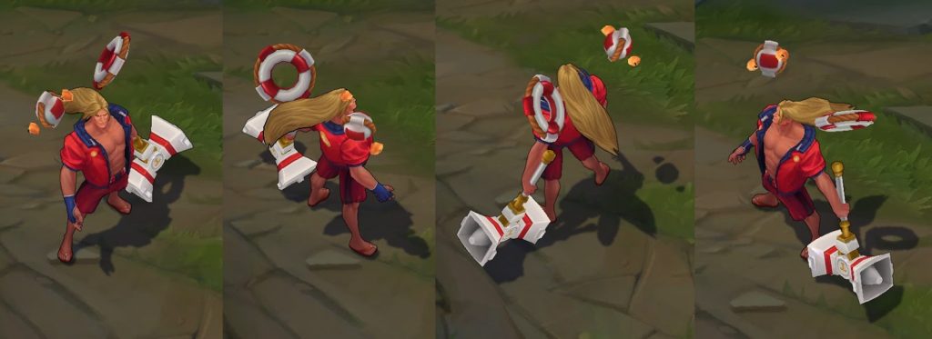 Pool Party Taric | League of Legends Skin | LoLSkinShop