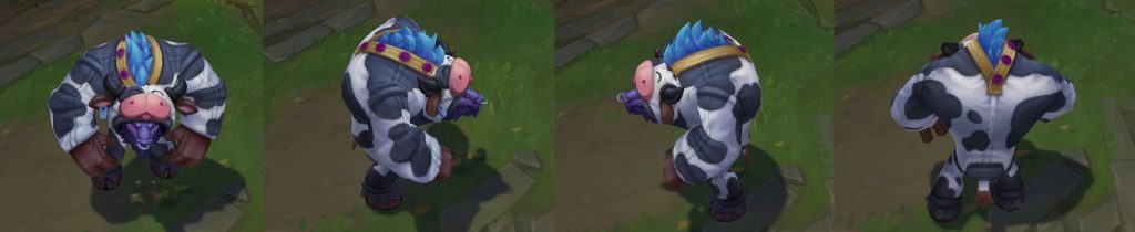 Moo Cow Alistar - League of Legends skin - LoL Skin