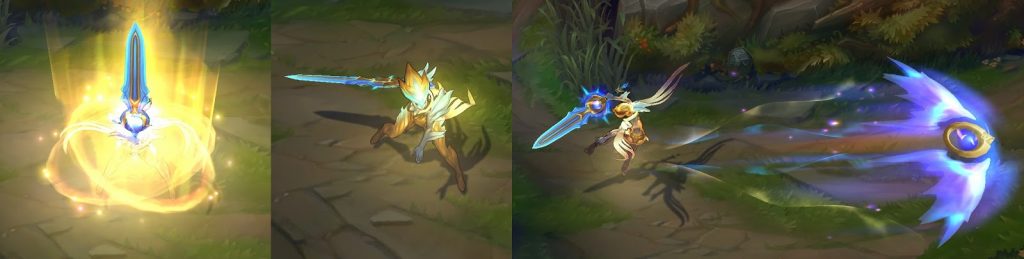Dawnbringer Riven - League of Legends skin - LoL Skin