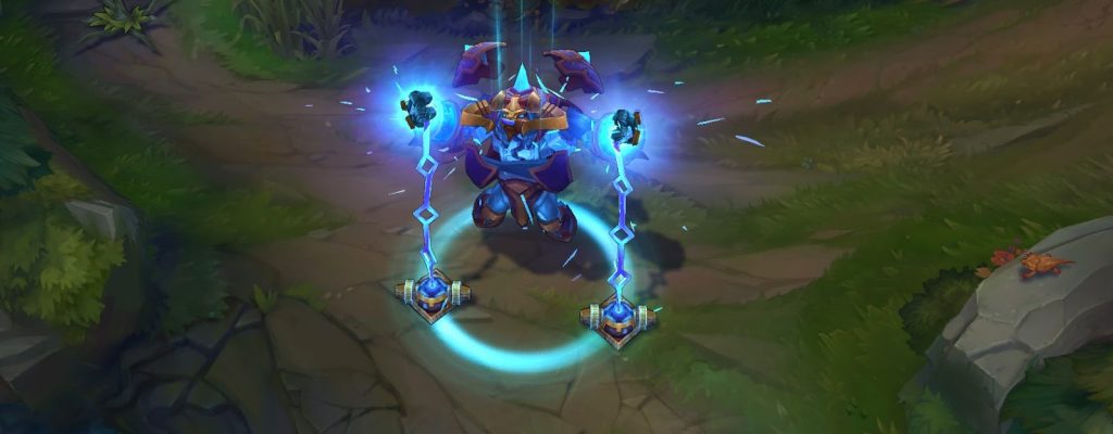 Hextech Alistar - League of Legends skin - LoL Skin