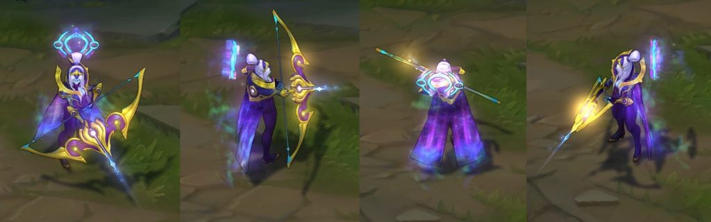 Cosmic Queen Ashe - League of Legends skin - LoL Skin