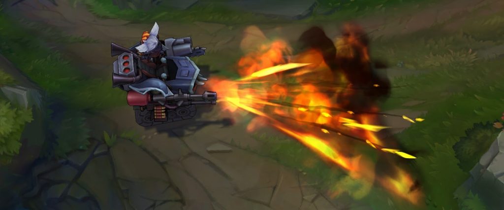 Badlands Baron Rumble - League of Legends skin - LoL Skin