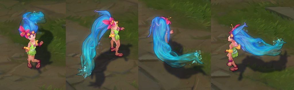 Pool Party Zoe - League of Legends skin - LoL Skin