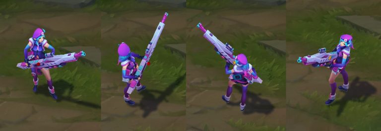 Arcade Caitlyn - League of Legends skin - LoL Skin