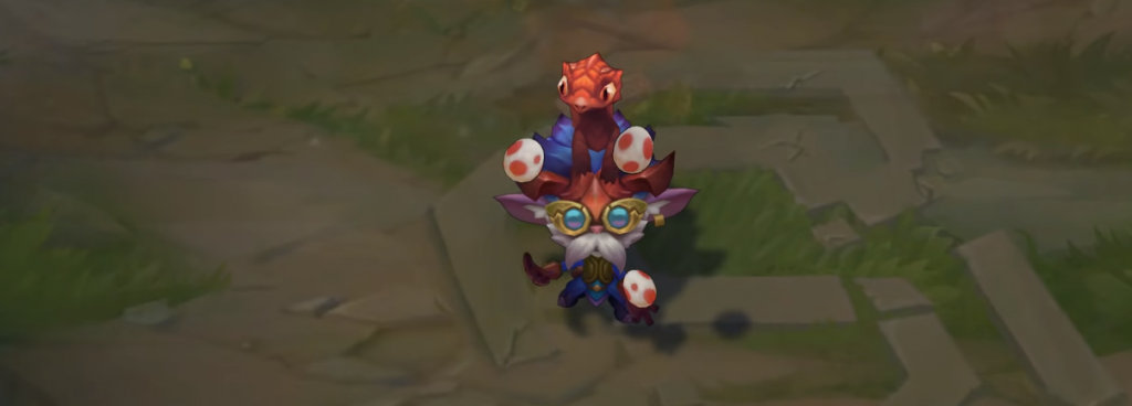 Dragon Trainer Heimerdinger - League of Legends skin - LoL Skin