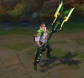 Battle Academia Jayce Chroma skin - League of Legends skin
