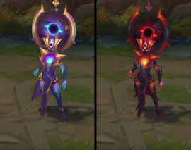 Dark Star Karma Chroma skin - League of Legends skin