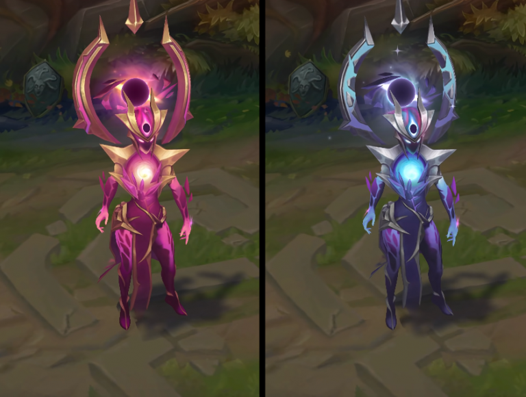 Dark Star Karma Chroma skin - League of Legends skin