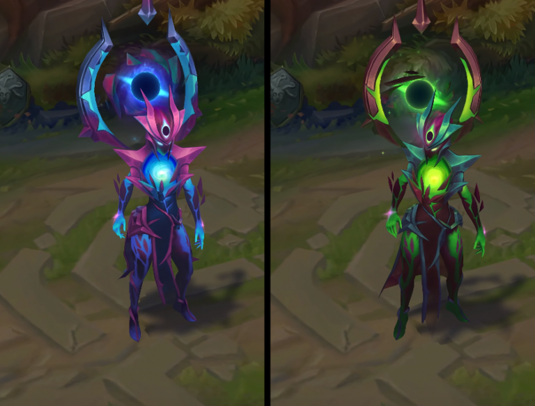 Dark Star Karma Chroma skin - League of Legends skin