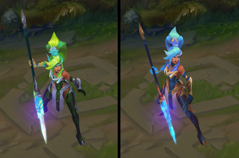 Dawnbringer Nidalee Chroma | League of Legends Skin