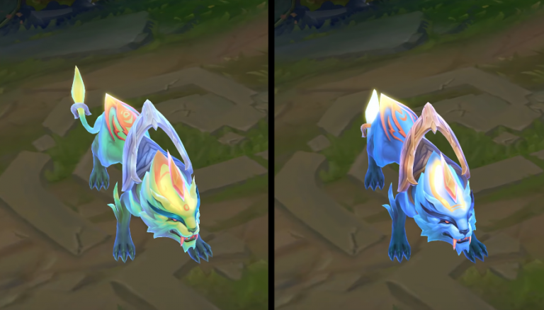 Dawnbringer Nidalee Chroma | League of Legends Skin