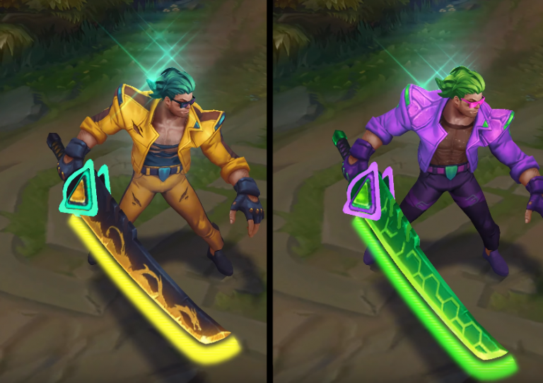 Demacia Vice Garen Chroma skin - League of Legends skin