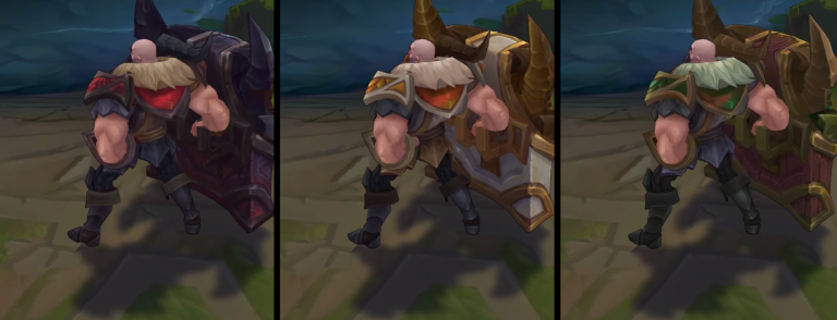 Dragonslayer Braum Chroma skin - League of Legends skin