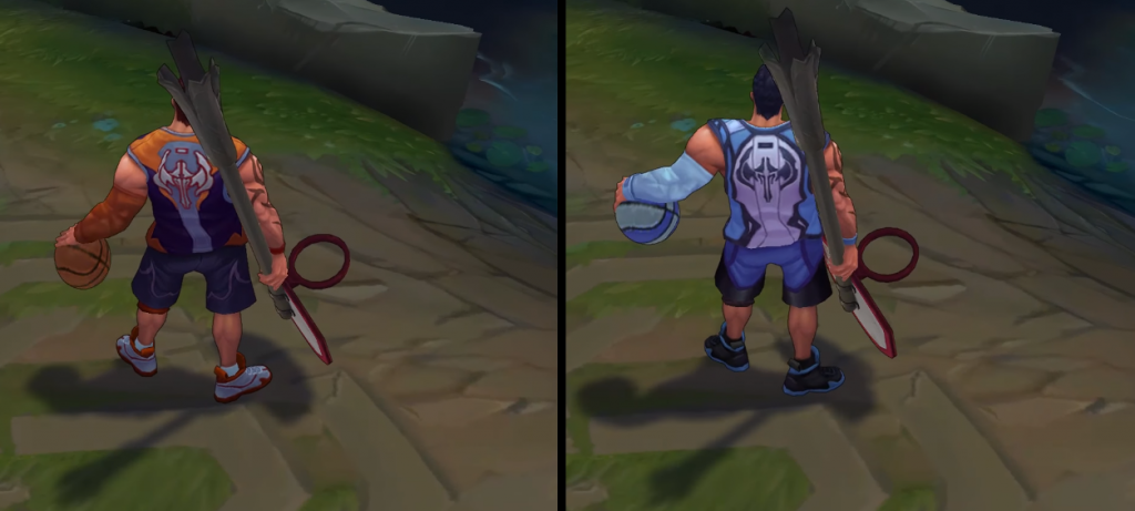 Dunkmaster Darius Chroma skin - League of Legends skin